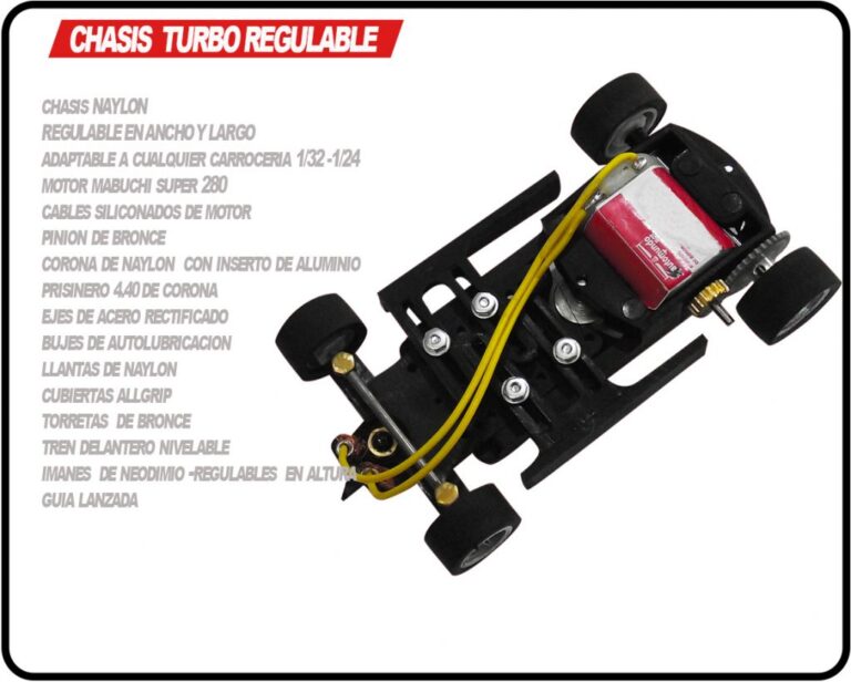 CHASIS TURBO PERFORMANCE – Automundo Slot